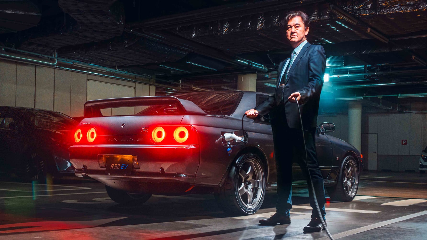 Volt-zilla: is this electrified Nissan R32 Skyline GT-R brilliant or sacrilege? | Top Gear